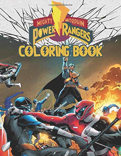 Power Rangers Coloring Book: Super fun and creative Super Rangers ...