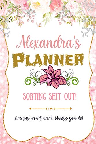 Alexandra's planner: Personalized undated planner for girls by Jojo ...