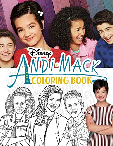 Andi Mack Coloring Book: An Awesome Coloring Book With Lots Of ...