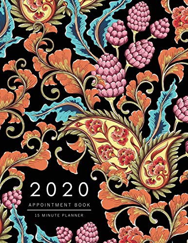 Appointment Book 2020: 8.5 x 11 | 15 Minute Planner | Large Notebook ...