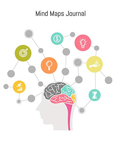 Mind Maps Journal: Blank Mind Map Book,Brainstorm Notebook Help You ...