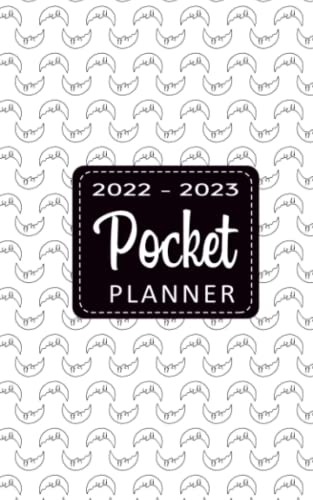 2022-2023 Witch Pocket Planner : Half Moon Two Year Calendar for purse ...
