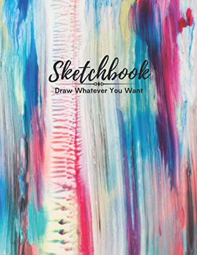 Sketchbook Draw Whatever You Want: Sketch Book,100 Blank Pages For ...