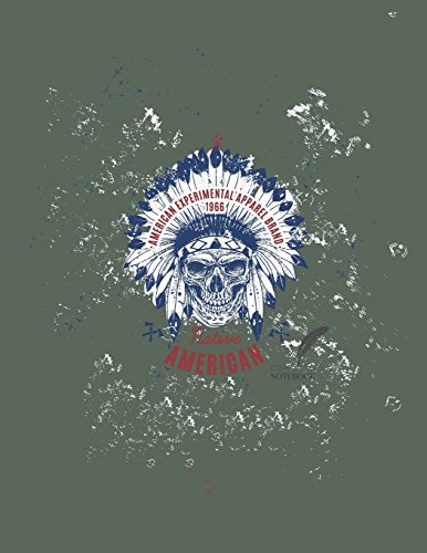 Notebook: Native American cover and Dot pages, Extra large (8.5 x 11 ...