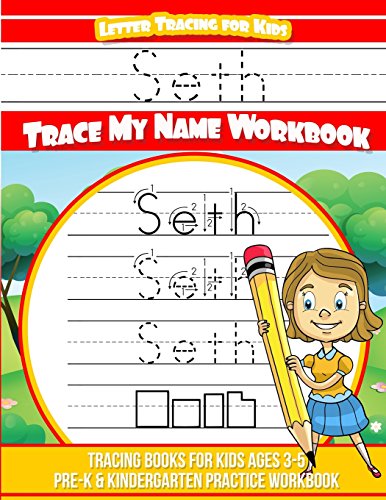 Seth Letter Tracing for Kids Trace my Name Workbook: Tracing Books for ...