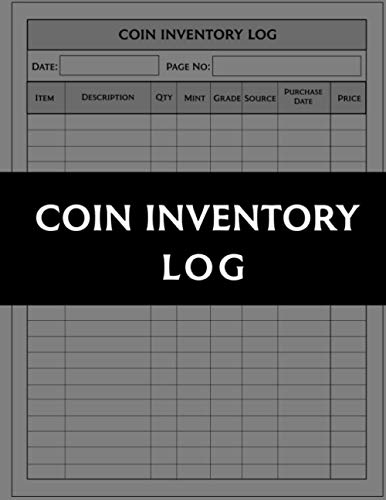 Coin Inventory Log: Collectors Coin Log Book for your business - track ...