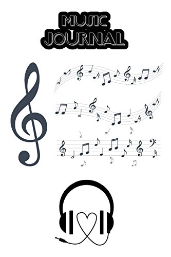 Music Journal: Manuscript Paper For Notes, Lyrics And Music. Lyric ...