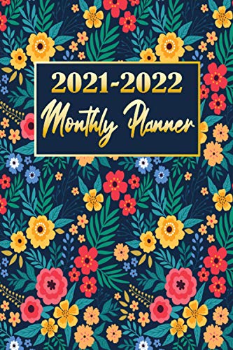 2021-2022 Monthly Planner: 2021 Monthly Planner, 24 Months Jan 2021 to ...