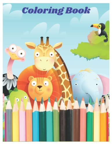 Coloring Book: Coloring pages, simple picture coloring books for ...