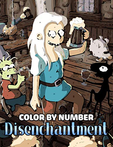 Disenchantment Color by Number: Netflix Series Animation Medieval ...