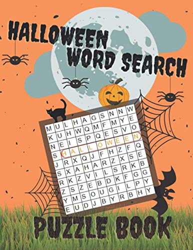 Halloween Word Search Puzzle Book: The Big Book Of Halloween Word ...