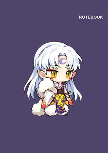 Inuyasha Shesshomaru Chibi Notebook Cover: College-Ruled sketchbook for ...