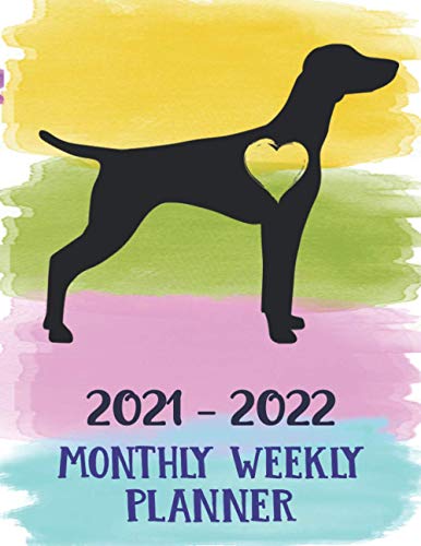 2021-2022 Monthly Weekly Planner: Two Year Planner Calendar Schedule ...