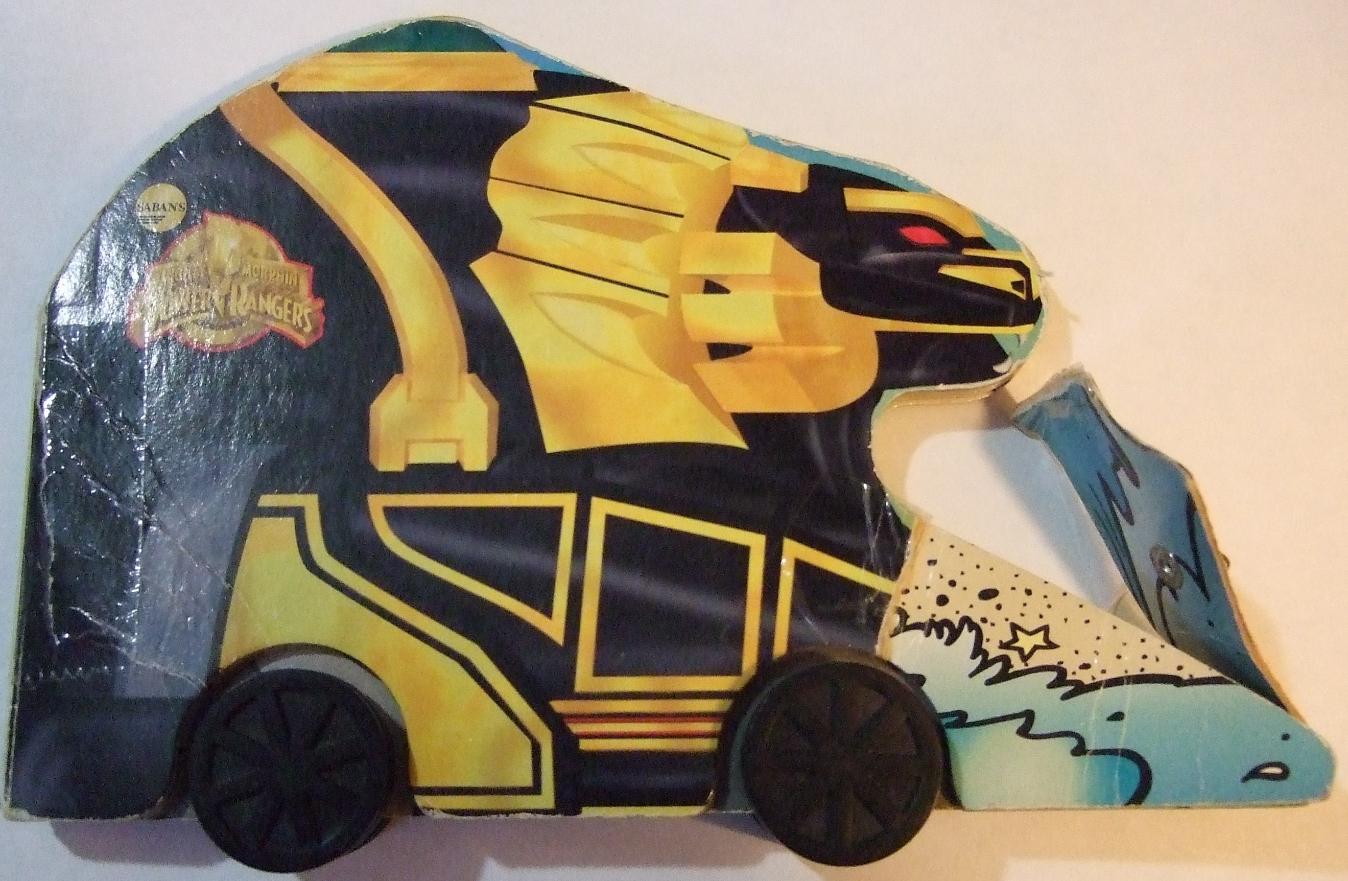 The Mighty Lion Thunderzord/Book on Wheels by Saban | Goodreads