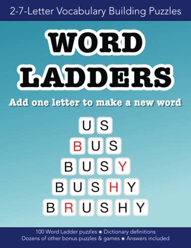 Word Ladders vocabulary building word puzzles and other games ...