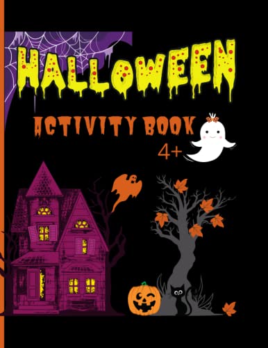 Halloween Activity Book: Original and Unique Halloween coloring and ...