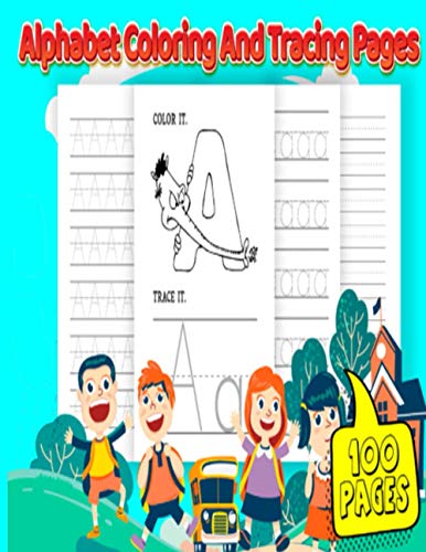 Alphabet coloring and tracing pages: Kids Tracing Practice Worksheets ...