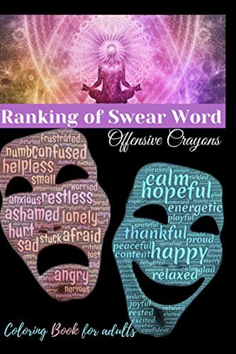 Offensive Crayons Ranking of Swear Word: 50 pages Geometric Mandala ...