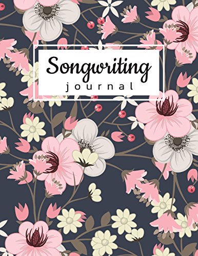 Songwriting Journal: 8.5"x11" Music Writing Notebook (Large Print) 108 ...