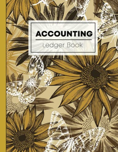 Accounting Ledger Book: Large Simple Accounting Ledger Book For ...