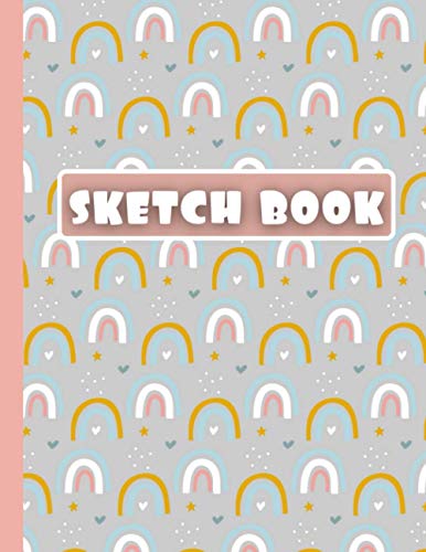 SKETCH BOOK: Cute & Large Space Sketchbook for Kids, Girls and boys ...