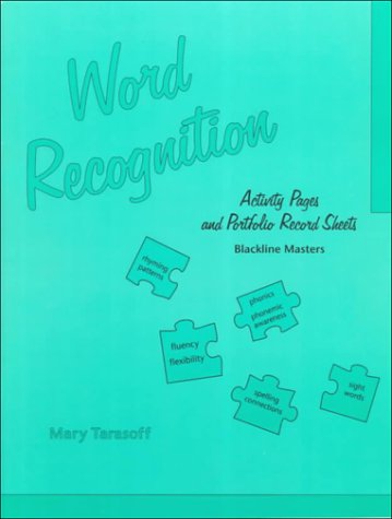 Word Recognition: Activity Pages and Portfolio Record Sheets by Mary ...