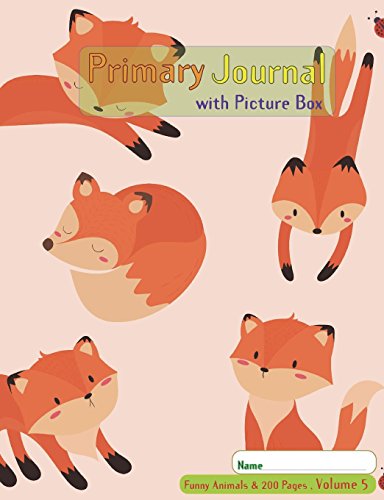 Primary Journal with picture box: Half page ruled, Grades K-2, Picture ...