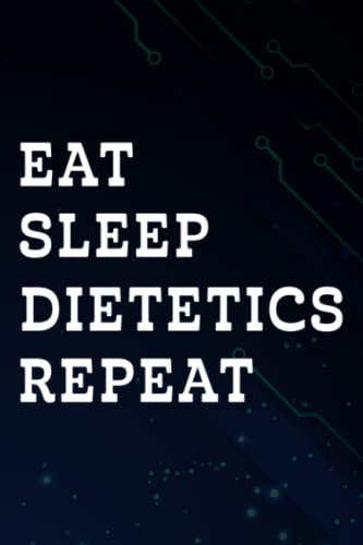 Thank You Gifts for Women Men: Funny Eat Sleep Dietetics Repeat Future ...