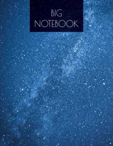 Big Notebook: Extra Large Giant Notebook, 500 Unlined Blank Pages, 8.5 ...