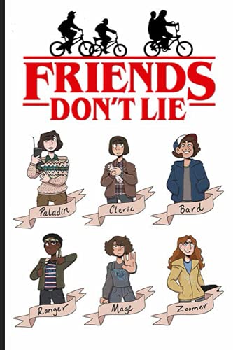 STRANGER THINGS: Notebook 100 pages | 6" x 9" | Collage Lined Pages ...