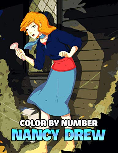nancy drew Color by Number: Mystery Story Detective Girl Illustration ...