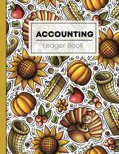 Accounting Ledger Book: Large Simple Accounting Ledger Book For ...