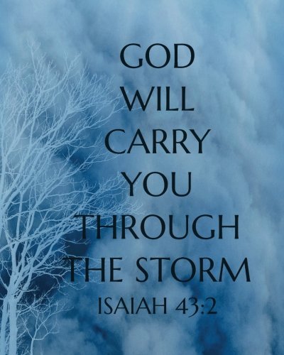 God will carry you through the storm: Bible Verse Bullet Journal Dot ...