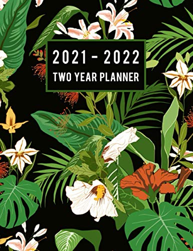 2021-2022 Two Year Planner: 2021-2022 Calendar Planner | Beautiful ...