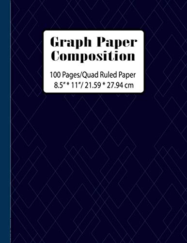 Graph Paper Composition: Graphing Notebook | Science & Math Notebook ...