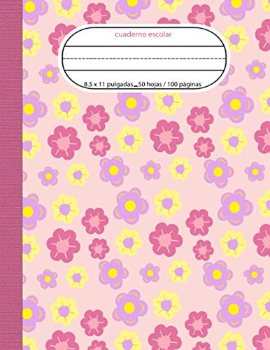 cuaderno escolar: Composition Notebook for Girls , Composition Notebook ...
