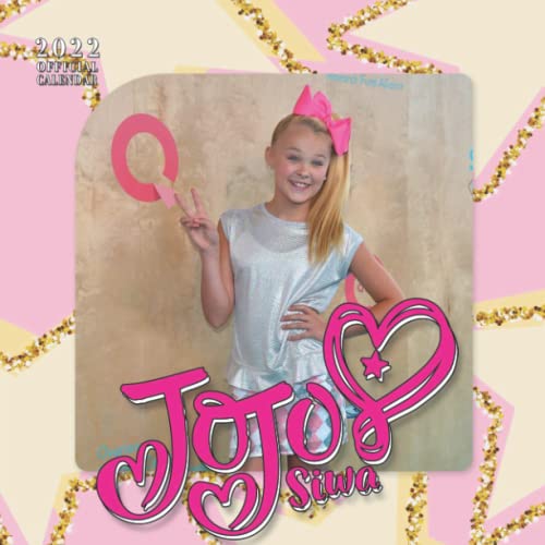 2022 Calendar Jojo Siwa: 2022 Weekly & Monthly Planner with Notes ...