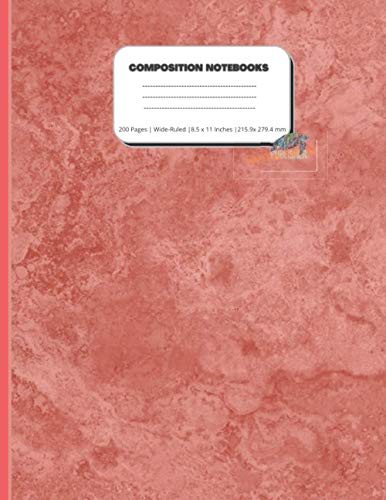 Composition Notebooks: College ruled With caramel Marble Notebook a4 ...