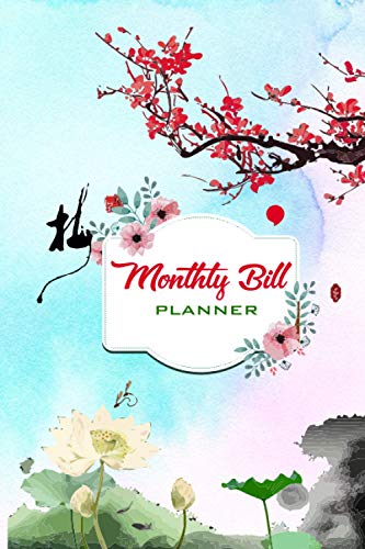 Monthly Bill Planner: Monthly bill planner with income tracker ...