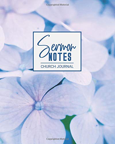 Sermon Notes Church Journal: An Effective Tool To Organize Your Sermon ...