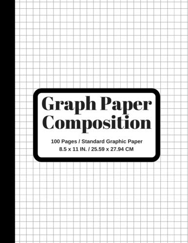 Graph Paper Composition: Extra Large Graph Paper Notebook (8.5" x 11 ...