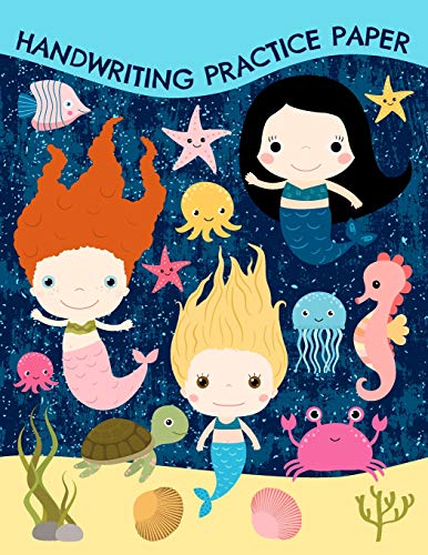 Handwriting Practice Paper: Blank Lined Notebook Primary Ruled With ...