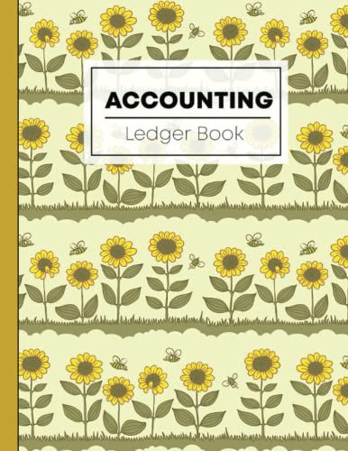 Accounting Ledger Book: Large Simple Accounting Ledger Book For ...