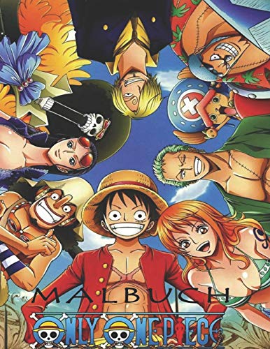 ONE PIECE Malbuch: ONE PIECE Malbuch, Manga Färbung, alle Strohhut ...
