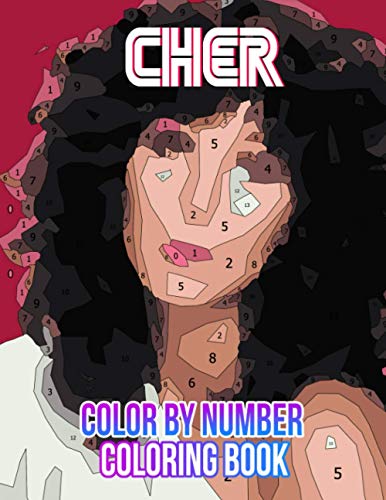 Cher Color By Number: American Singer, Actress And Television ...