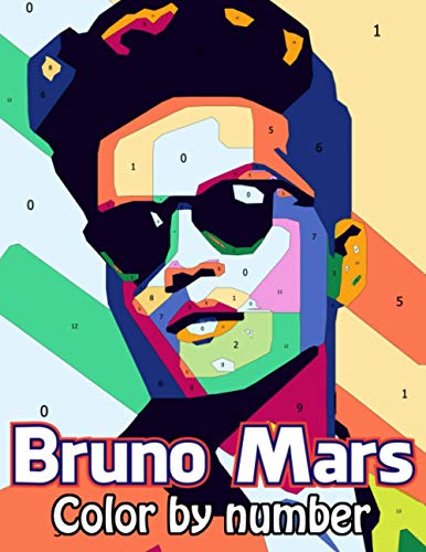 Bruno Mars Color By Number: Favorite Singer and Legendary Artist, Funk ...