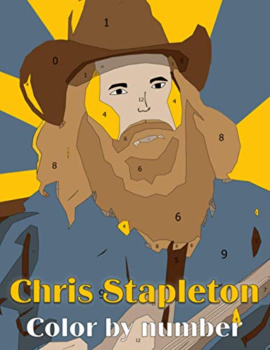 Chris Stapleton Color By Number: Legendary Bluegrass Champion and ...