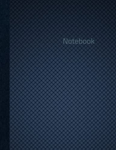 The Blue Grid: Wide ruled composition notebook: 110 lined paper wide ...