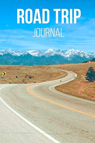 Road Trip Journal: 6" x 9" Travel Log 120 Lined Page Notebook by World ...