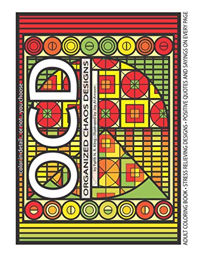 OCD: : Organized Chaos Designs - Adult coloring book with relaxing ...